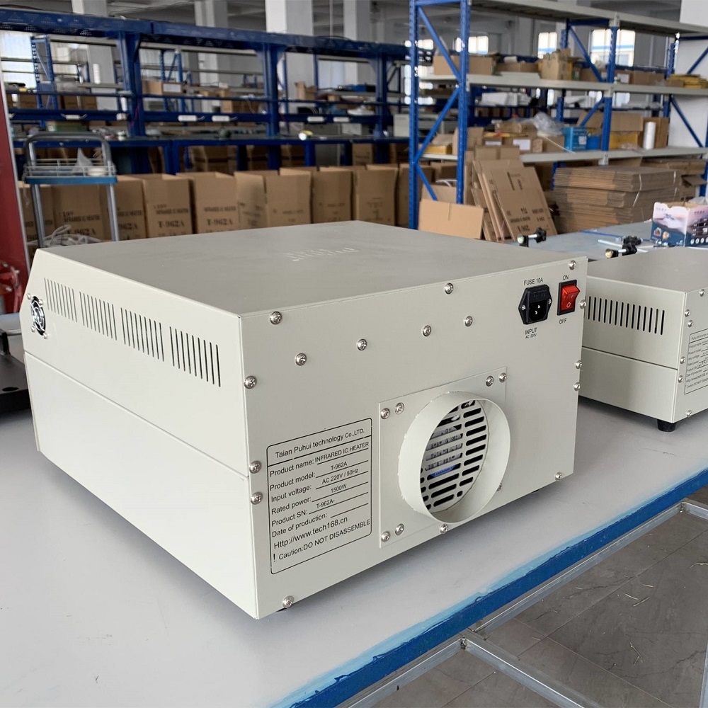 SMT Reflow Oven T962A Benchtop Infrared IC Heater 300*320mm 1500w SMT ...