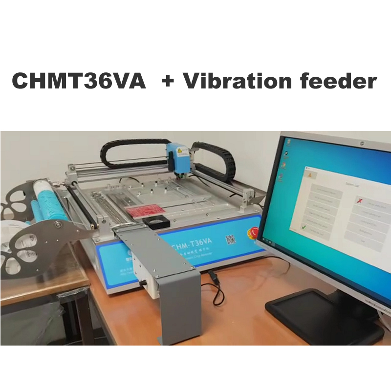 DHL Free shipping CHMT36VA + Vibration Feeder Desktop SMT Pick and ...