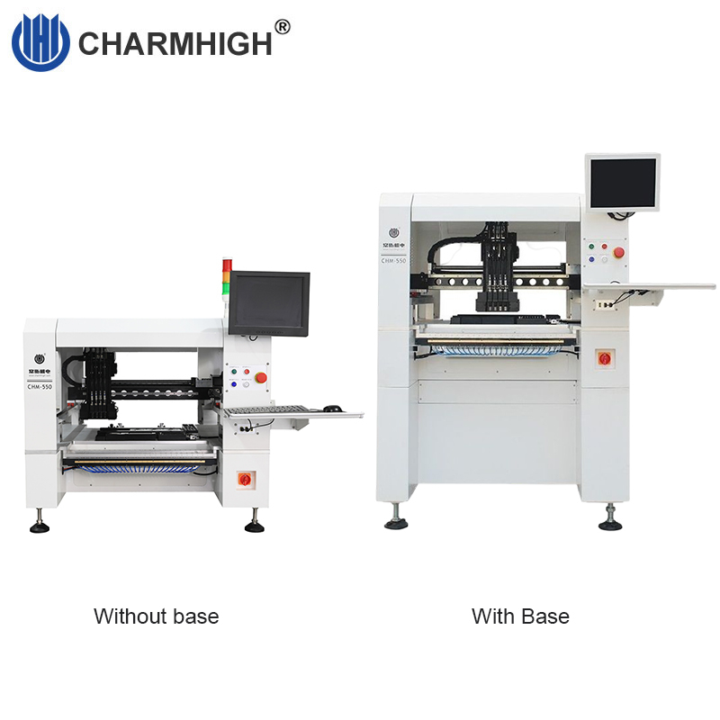 CPK Test Passed 4 Heads 50 Feeders CHM-550 SMT Pick and Place Machine ...