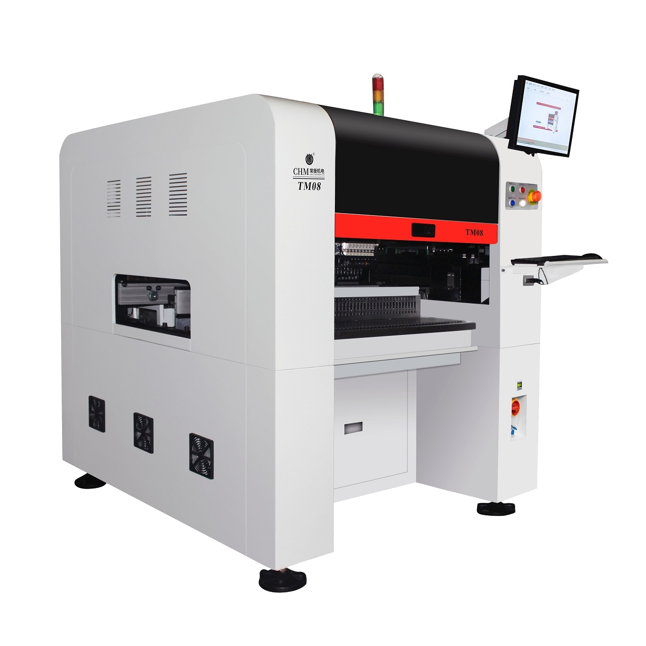 8 Heads 80 Feeders Charmhigh TM08 SMD SMT Pick and Place Machine, Full ...